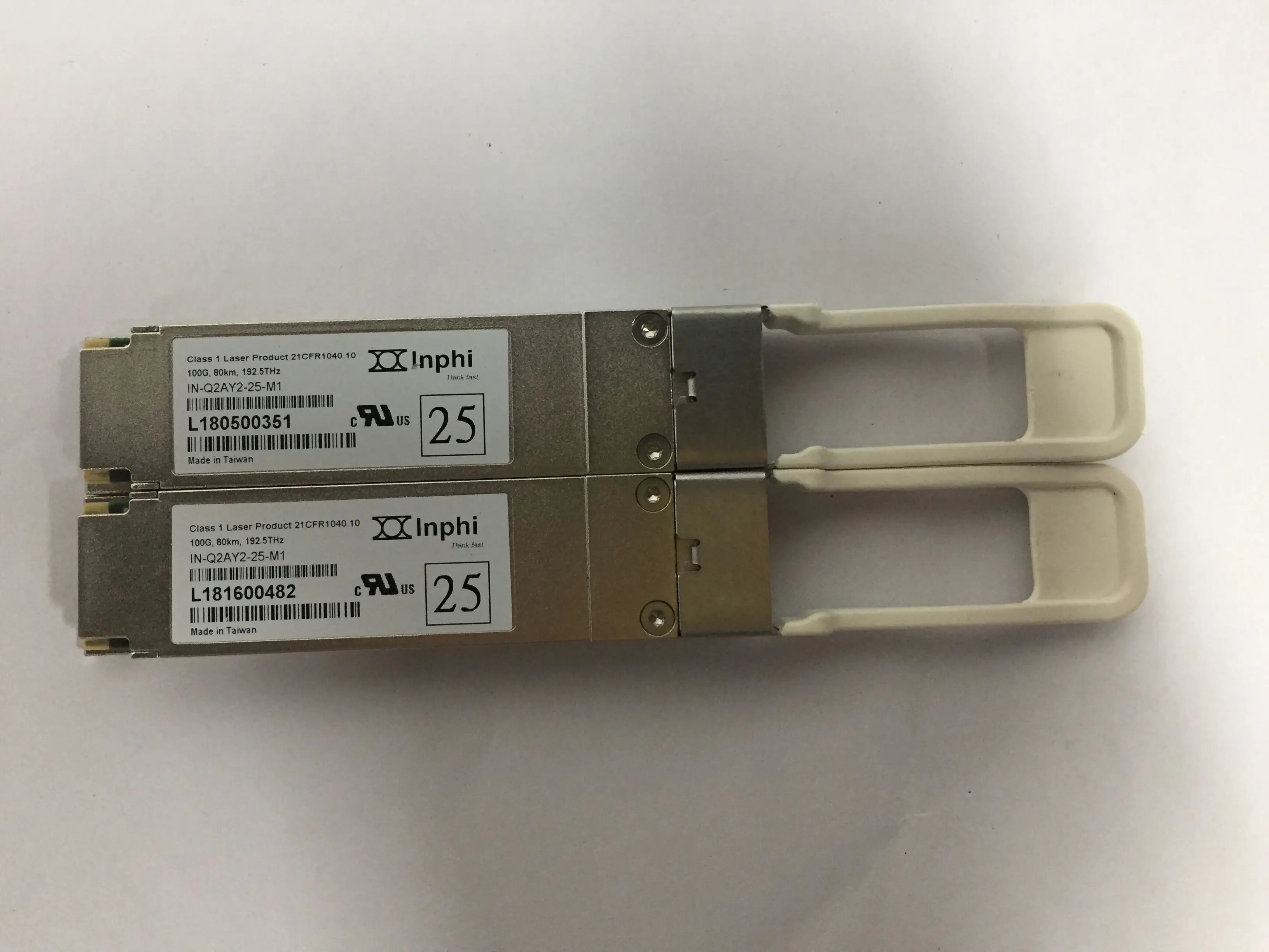 Inphi In-q2ay2-xx-m1 Qsfp28 100g 80km Dwdm C27-c61光收发器 - Buy In-q2ay2 ...