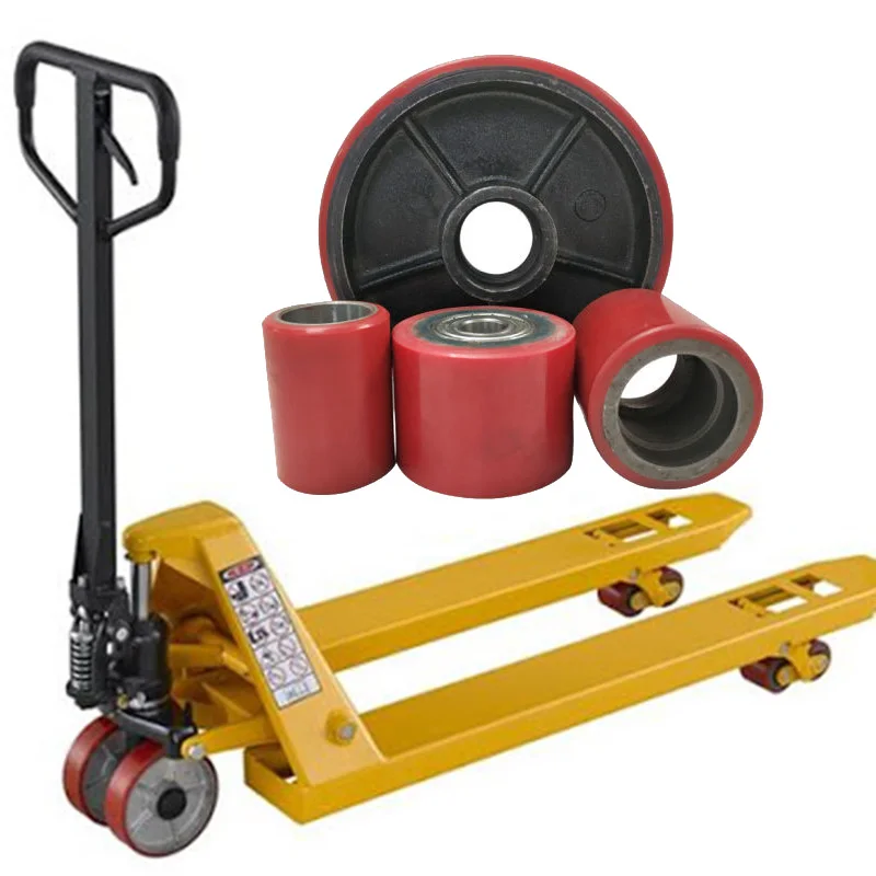 Wbd Forklift Polyurethane Wheel Forklift Wheels For Pallet Trolley ...