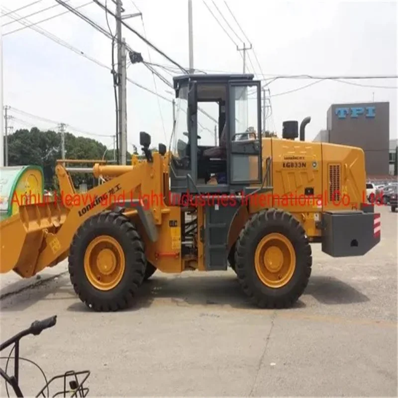 Lonking 1.8 Ton Front End Wheel Loader With High Quality Cdm818d Rated ...