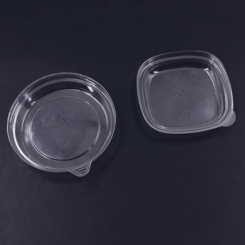 Biodegradable Compostable Transparent Recycle Plastic Flat Dome Lids ...
