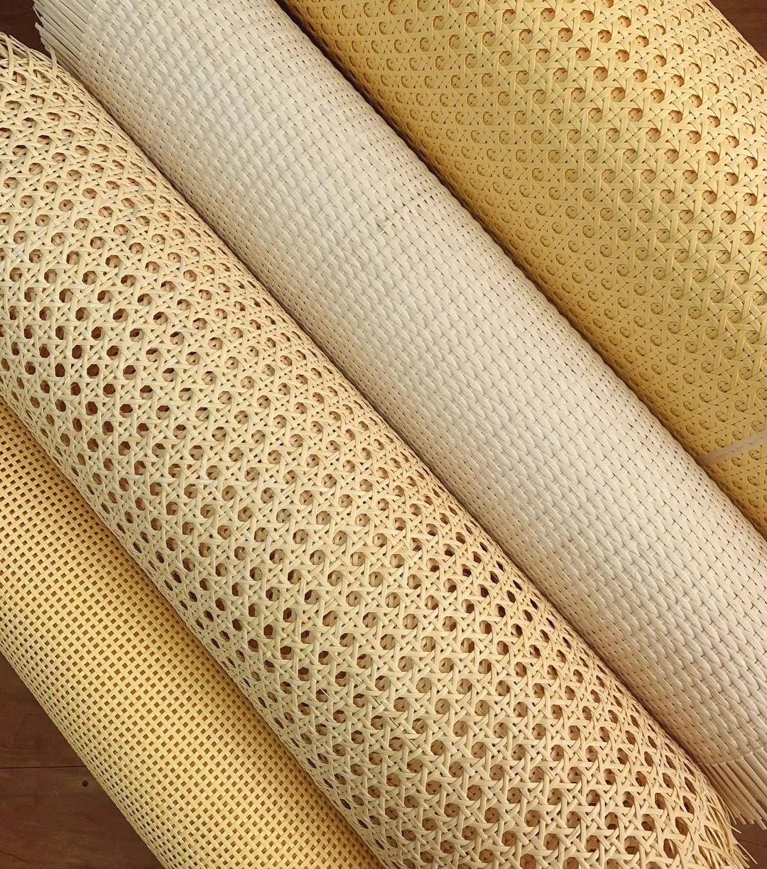 High Sustainable Rattan Webbing Roll Hot Materials For Decorations High ...