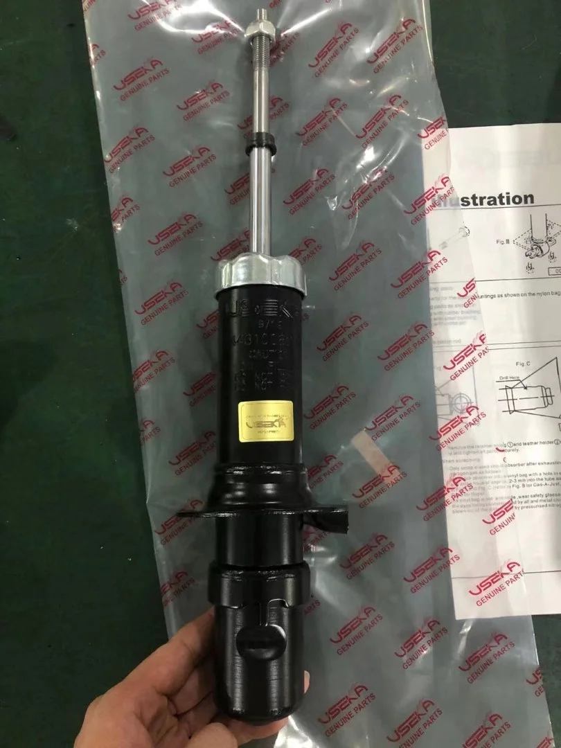 USEKA Front Oil Gas Shock Absorber 44310-08C60 for Ssangyong Rexton 4WD ...