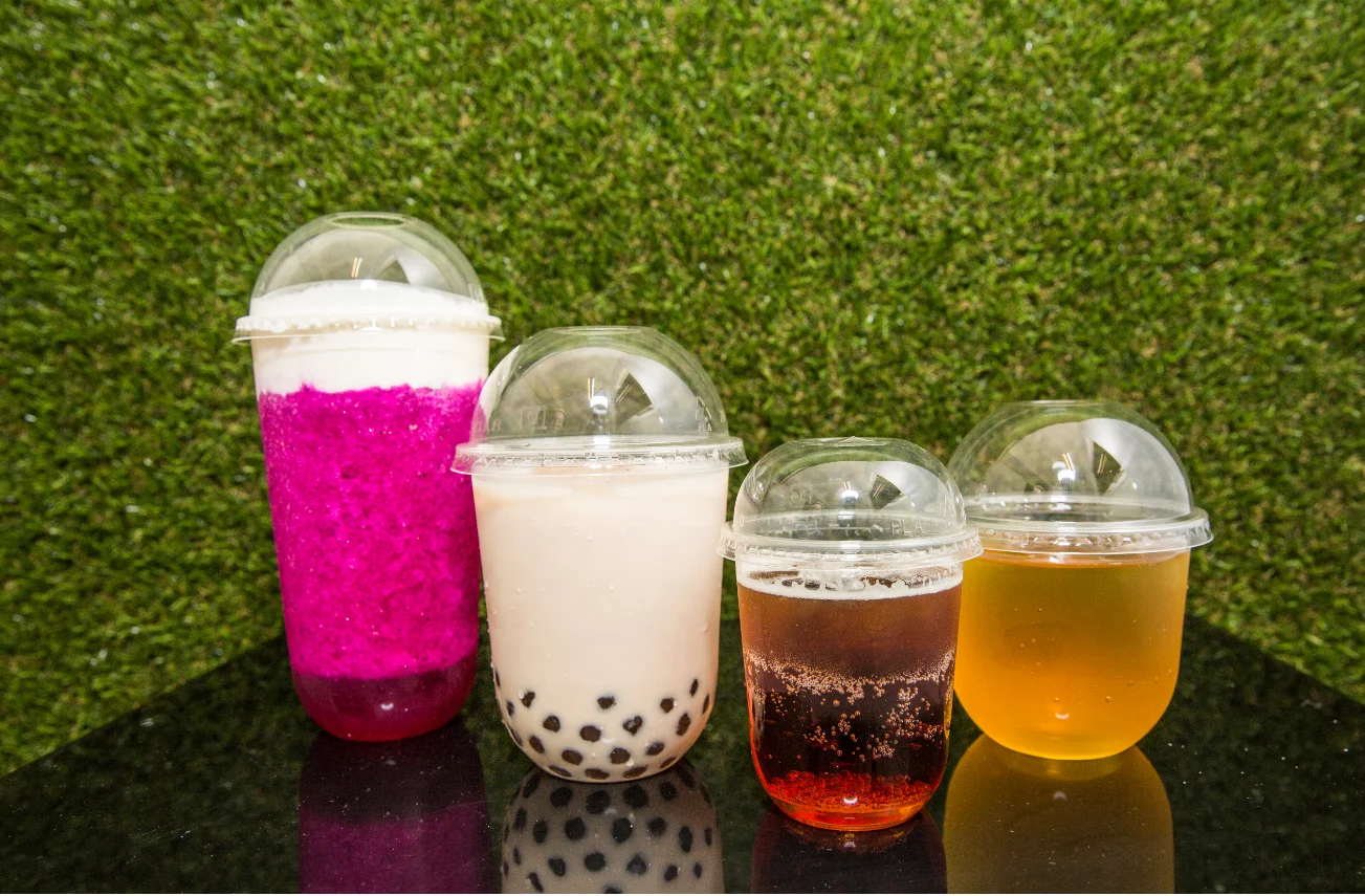 Biodegradable Transparent Clear Boba Tea Cup - Buy Printable Clear ...