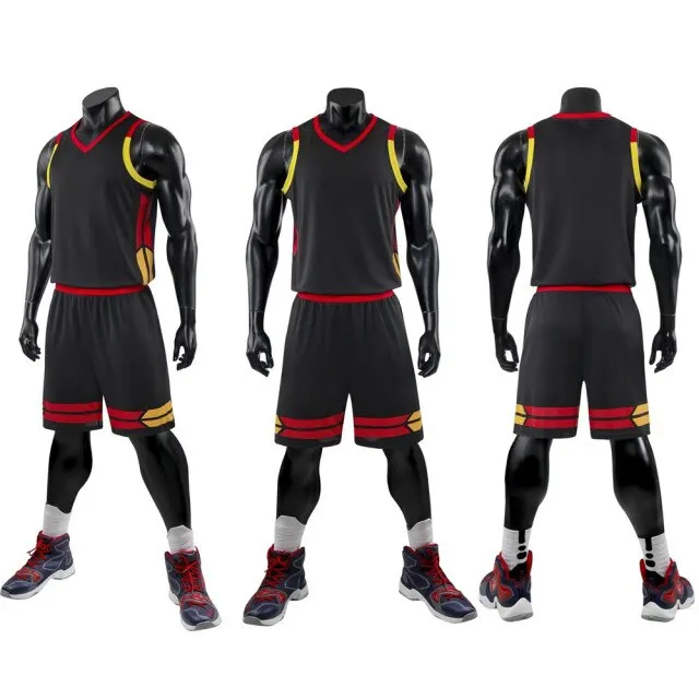 Wholesale 2024 Custom Men Basketball Uniforms Clothing Suit Back ...