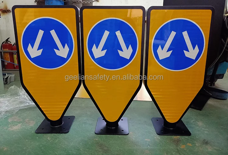 Flexible lane Separator Warning Bollard Delineator Road Divider ...