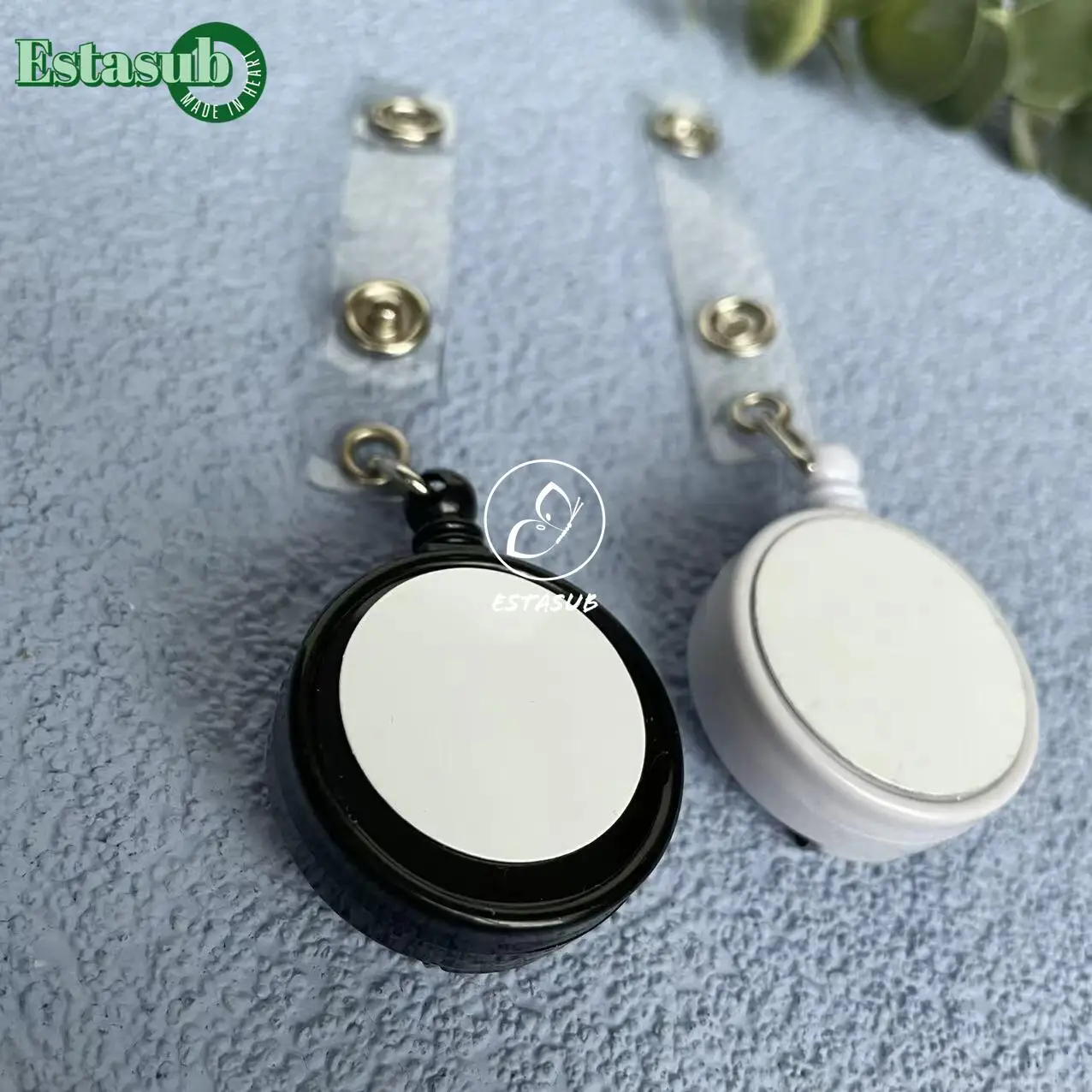 Custom Various Colours And Designed Diy Sublimation Button Badge Reel ...