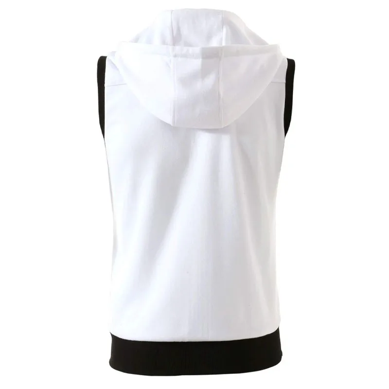2024 New Men Workout Hooded Tank Tops Sports Bodybuilding Stringer