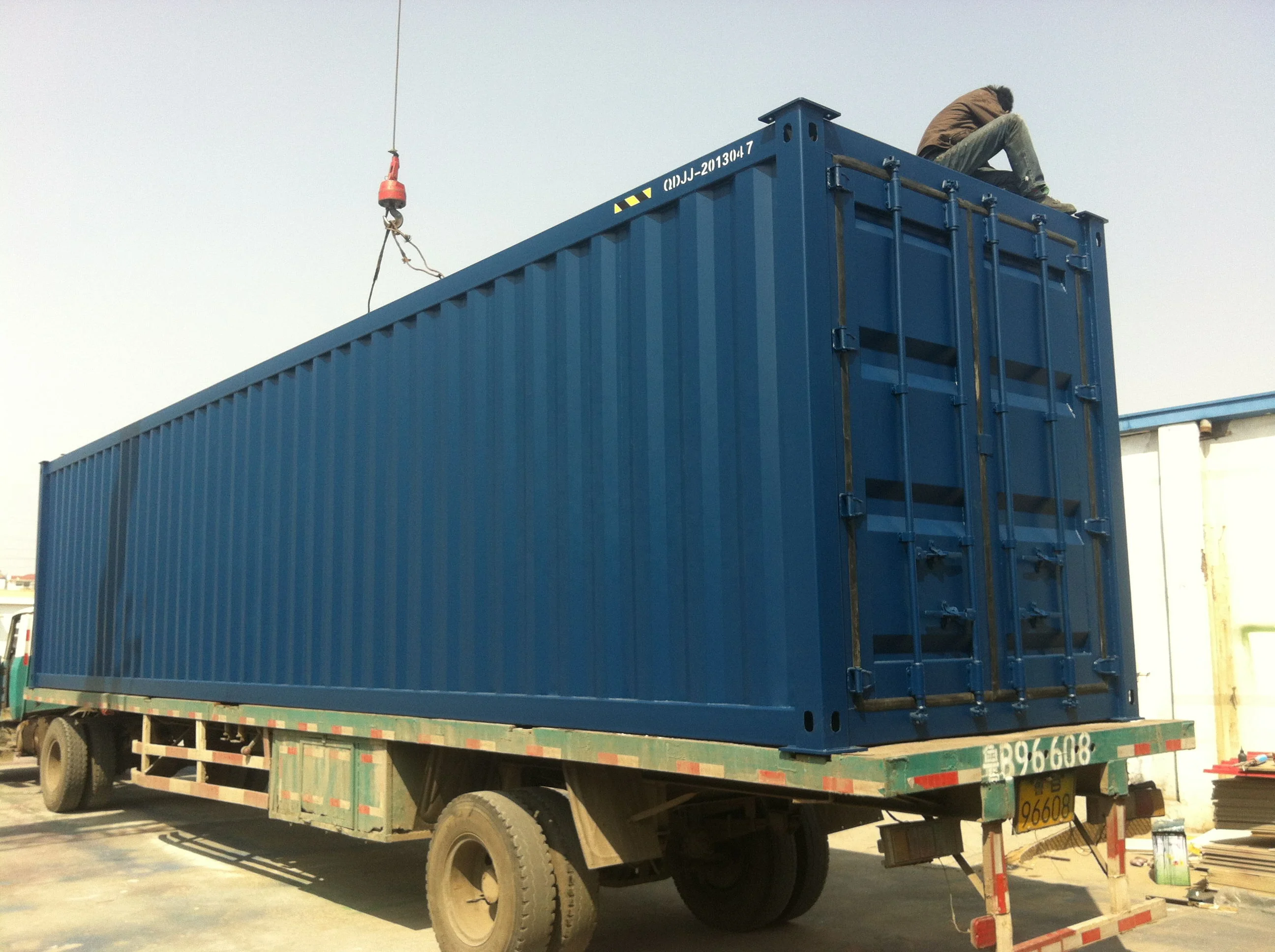 New Iso Standard Shipping Container Second Hand 20gp 40hq 40ft Cheapest ...