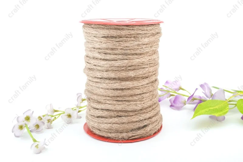 Jute Macrame Cord Rope Twine String Cordage Braided Twisted Knitted ...