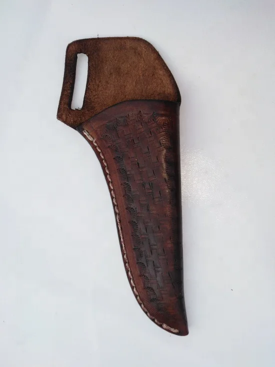 Custom Handmade New Style Leather Sheath For Knife Vertical Sheath Belt ...