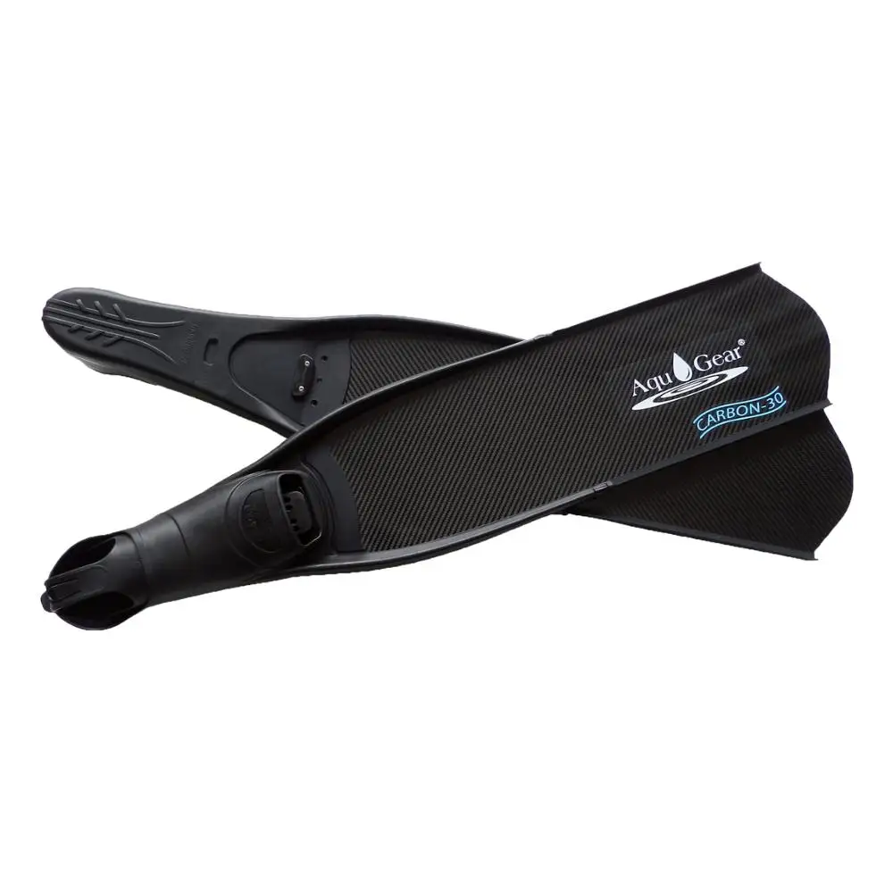 Long Carbon Fiber Swimming Fins Premium Blade Design For Enhanced ...