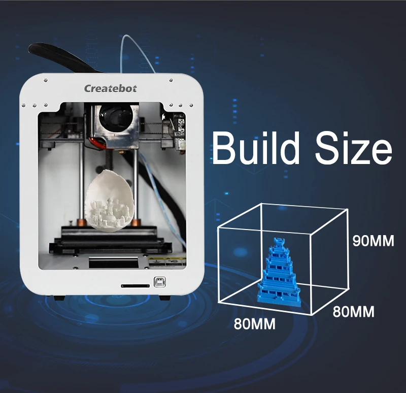 FDM Super Mini 3D Printer - Precision for DIY & Education