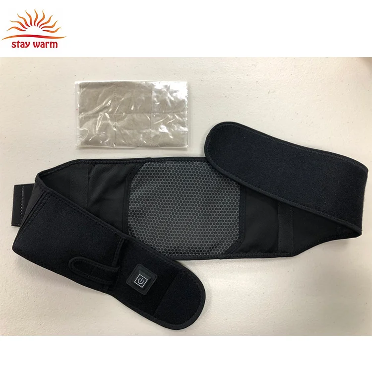 Wormwood Hot Compress Heating Waist Belt Far Infrared Usb Back Heating ...