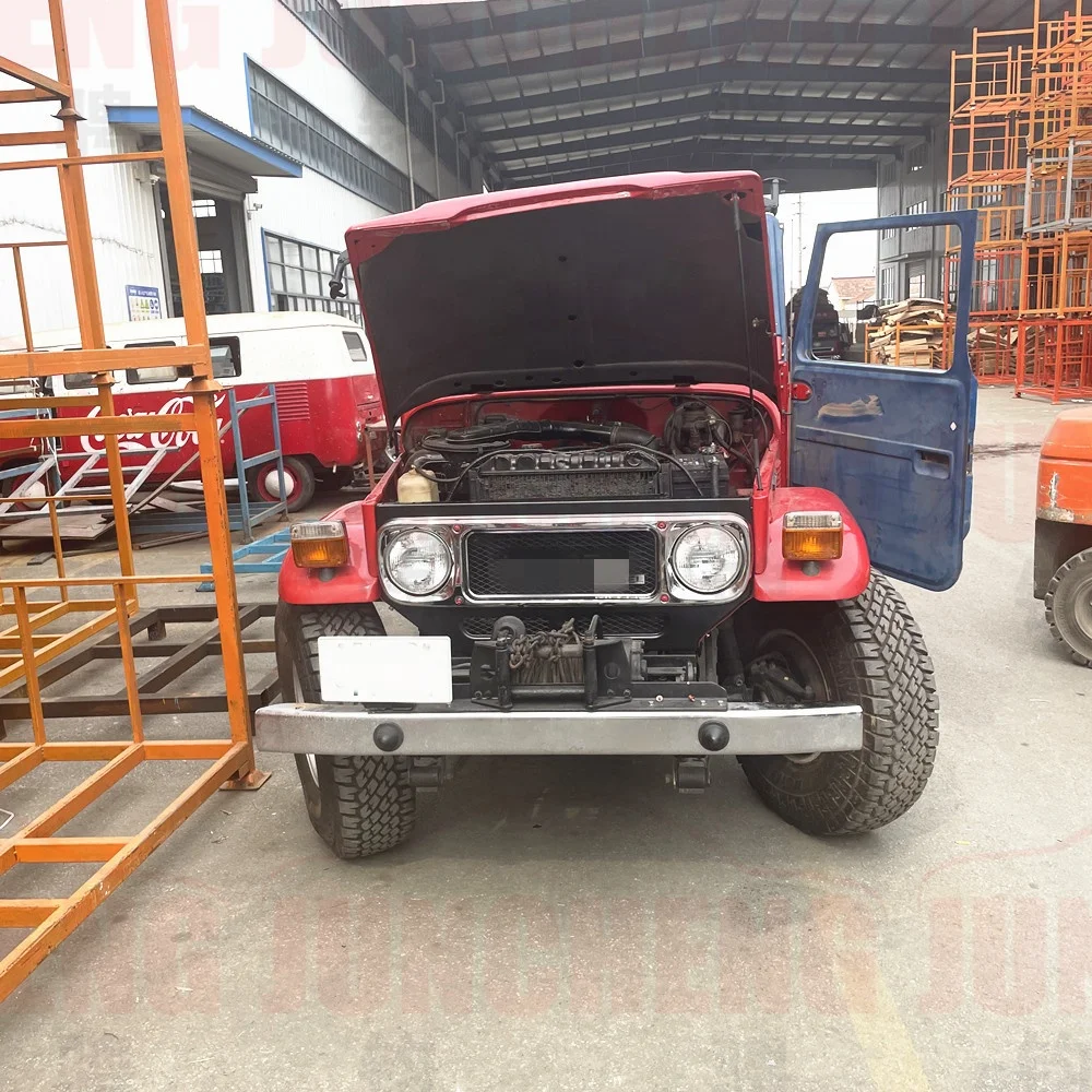 Land Cruiser 40 Series FJ40 FJ45 FJ43 BJ40 HJ45 Front Chrome Radiator ...