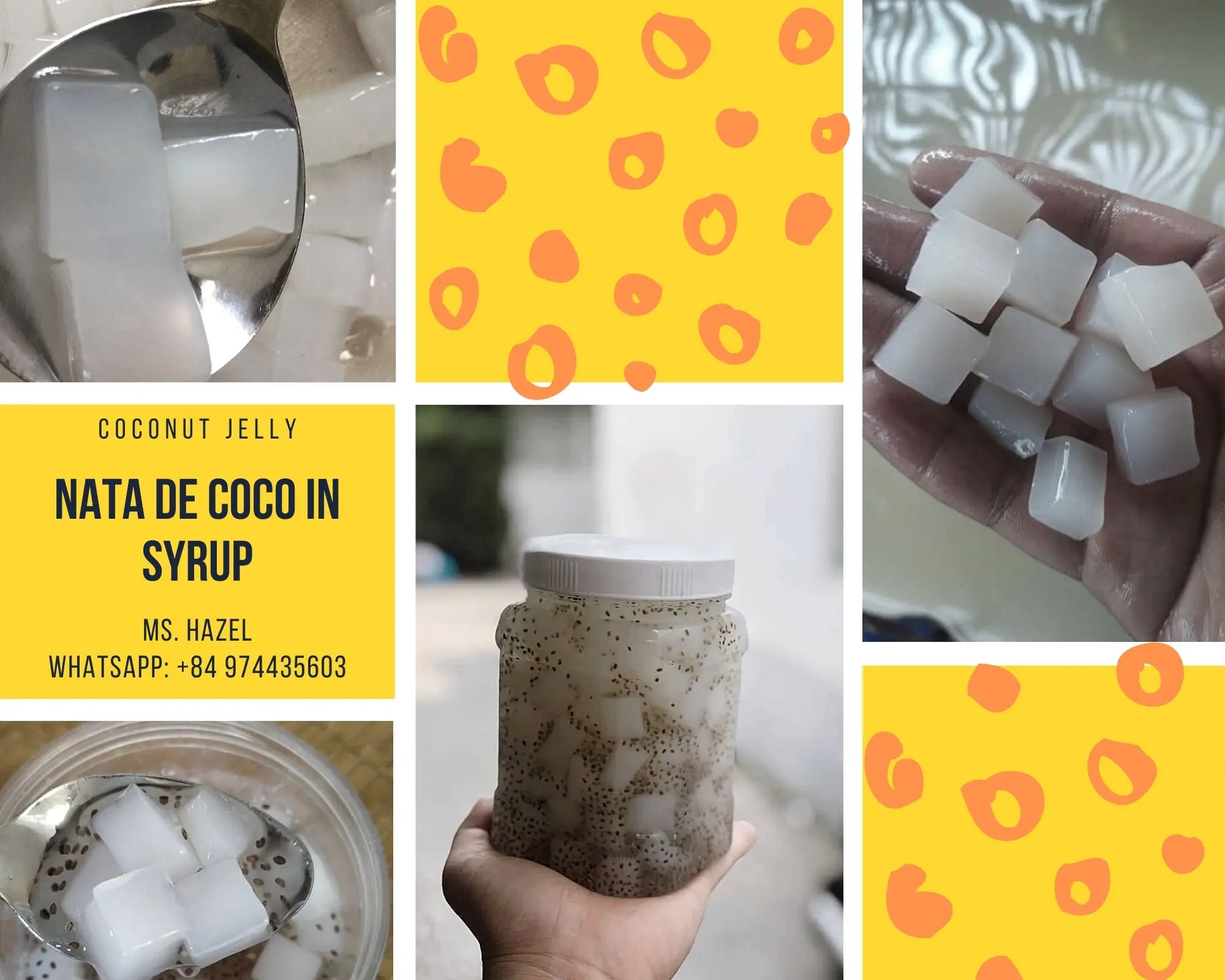 Fresh Fruit Nata De Coco/100% Natural Nata De Coco In Vietnam/coconut ...