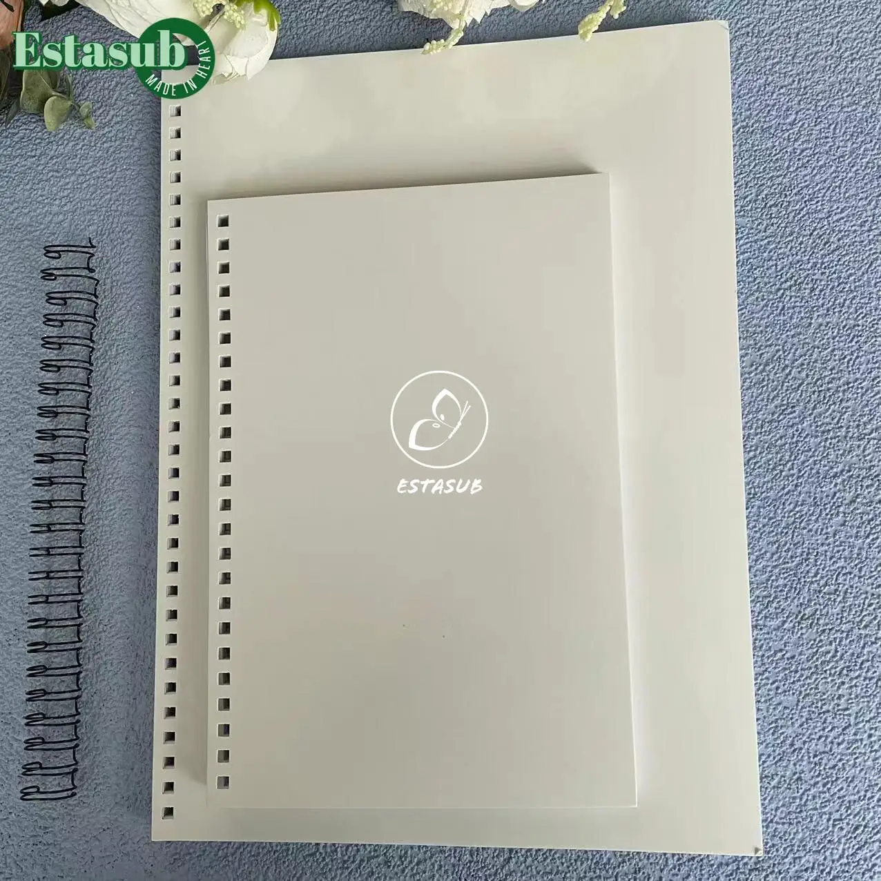 8x11 Sublimation Custom Blank Paper Cover Spiral Notebook Planner - Buy ...