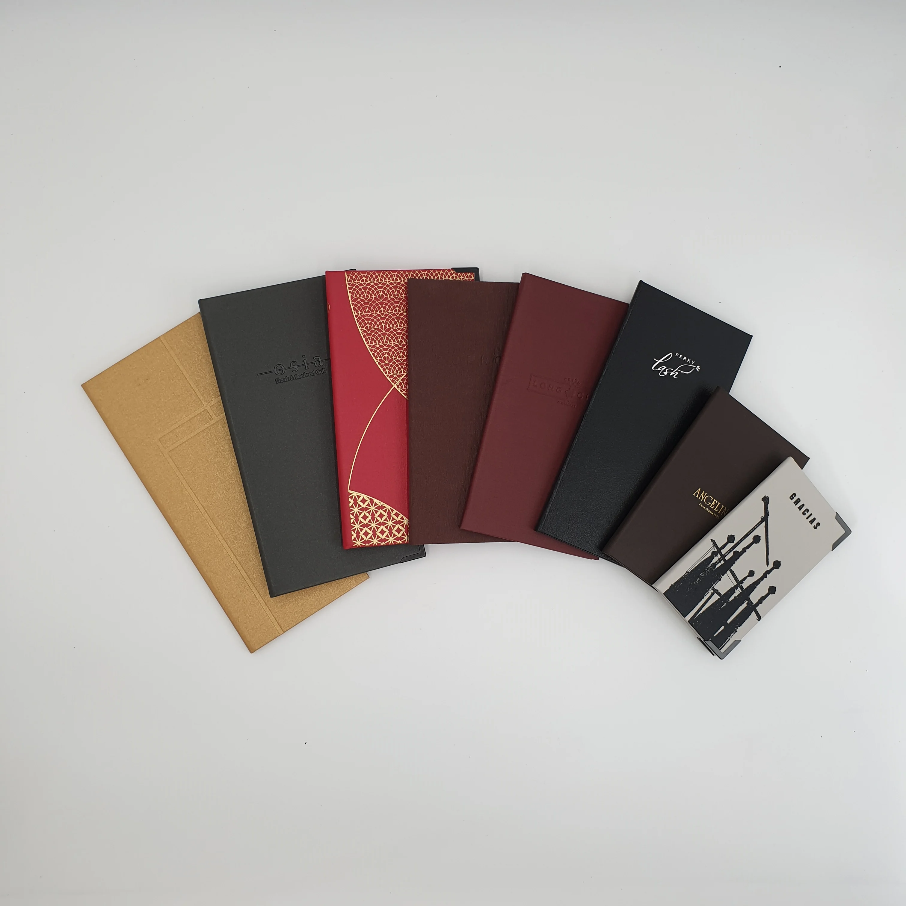 Oem Customize Size Design Food List Restaurant Bar Bill Folder Menu ...