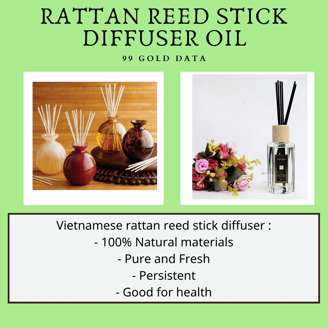 Rattan Reed Stick Diffuser Oil - Sustainable Air Freshener