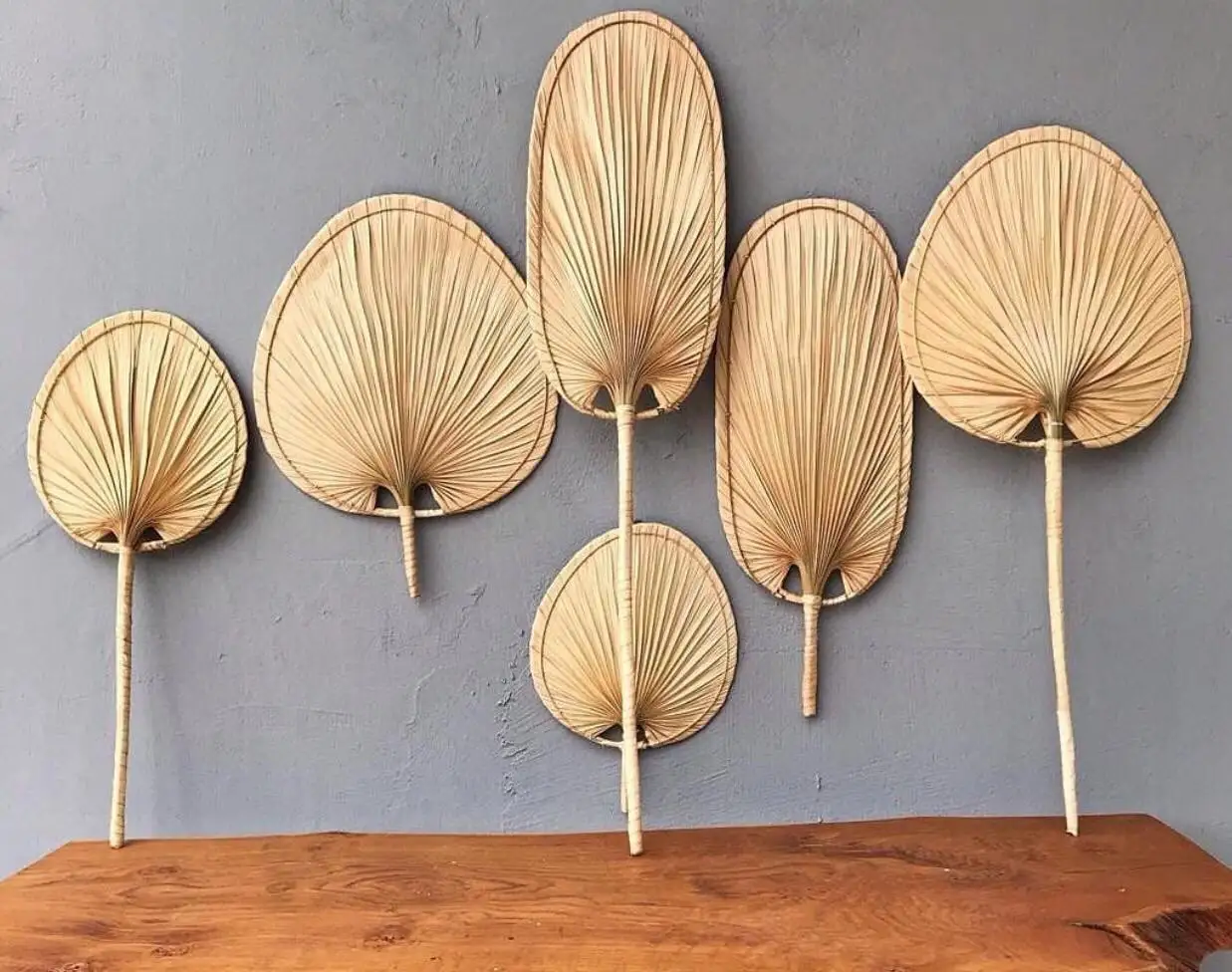 Hot Sale Woven Straw Hand Fan Natural Decorative Fans For Women Girl ...
