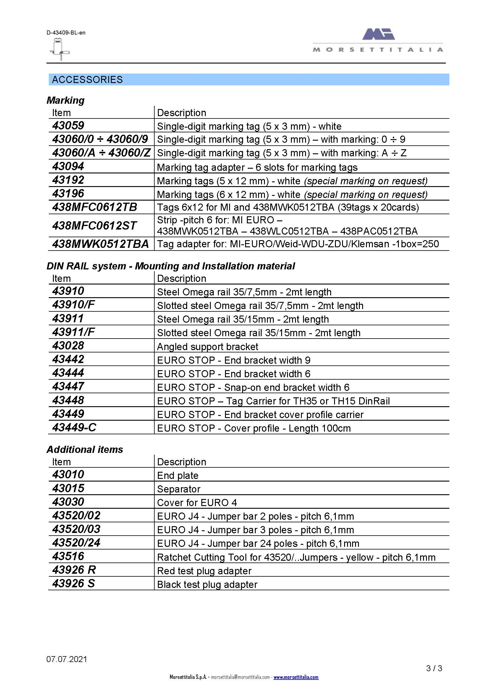 Premium Quality Euro 4 Terminal Block 4 Sqmm - Made In Italy ...