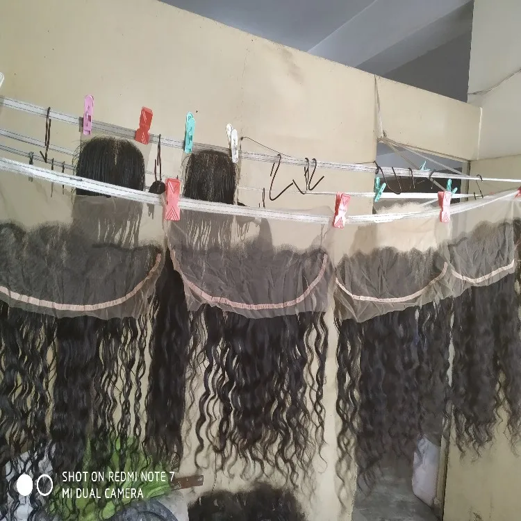 Virgin Lace Closure Frontal Cuticle Aligned Virgin Straight Hair With A ...