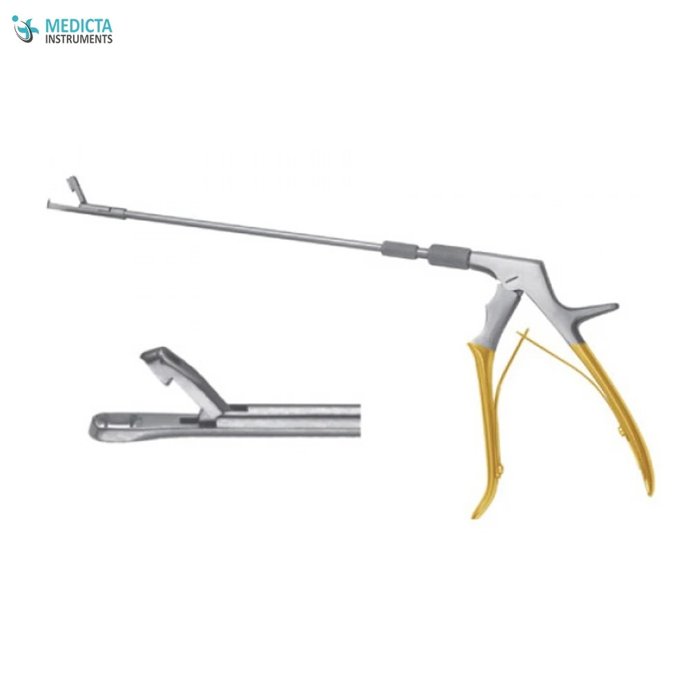 Tischler Biopsy Forceps Complete Detachable Gold Plated Handle 25.5 Cm ...
