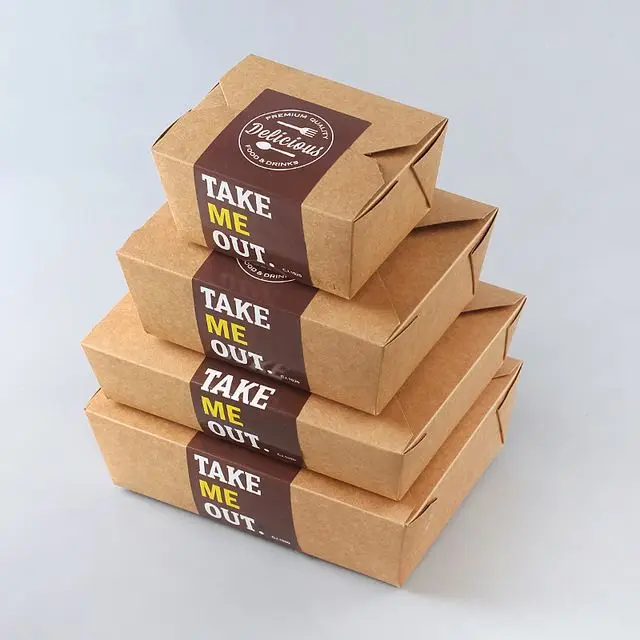 Customized Food Packaging Boxes - Restaurant Takeaway
