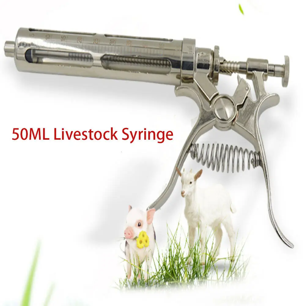 Vaccine Injector Livestock,Multidose Automatic Adjustable Dose Gun ...