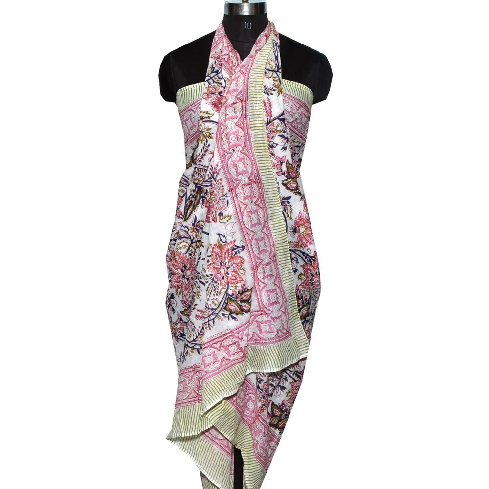 Luxury Brand Women Multi Color Pareo Indian Handmade Eco-friendly ...