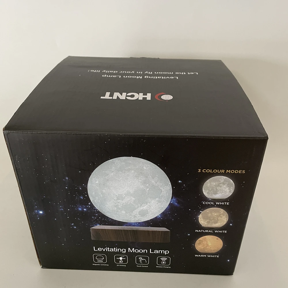 Hcnt Magnetic Levitating Moon Lamp Factory Price 3d Printing Floating ...