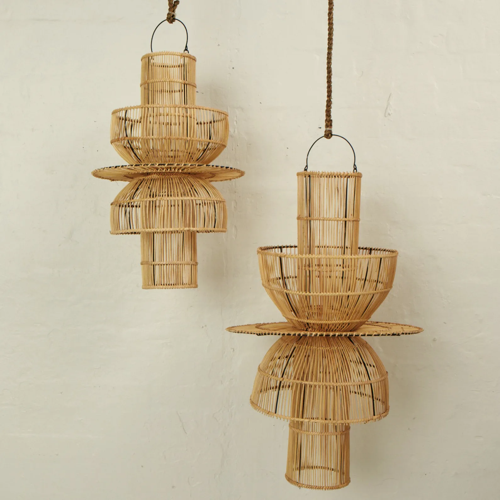 Handwoven Bamboo Short Light Shade Bamboo Pendant Light,Lampshade ...