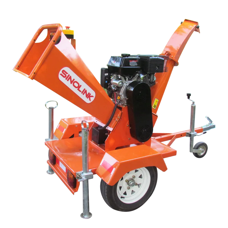 Sinolink ATV Drum Wood Log Chipper - Efficient Wood Crushing