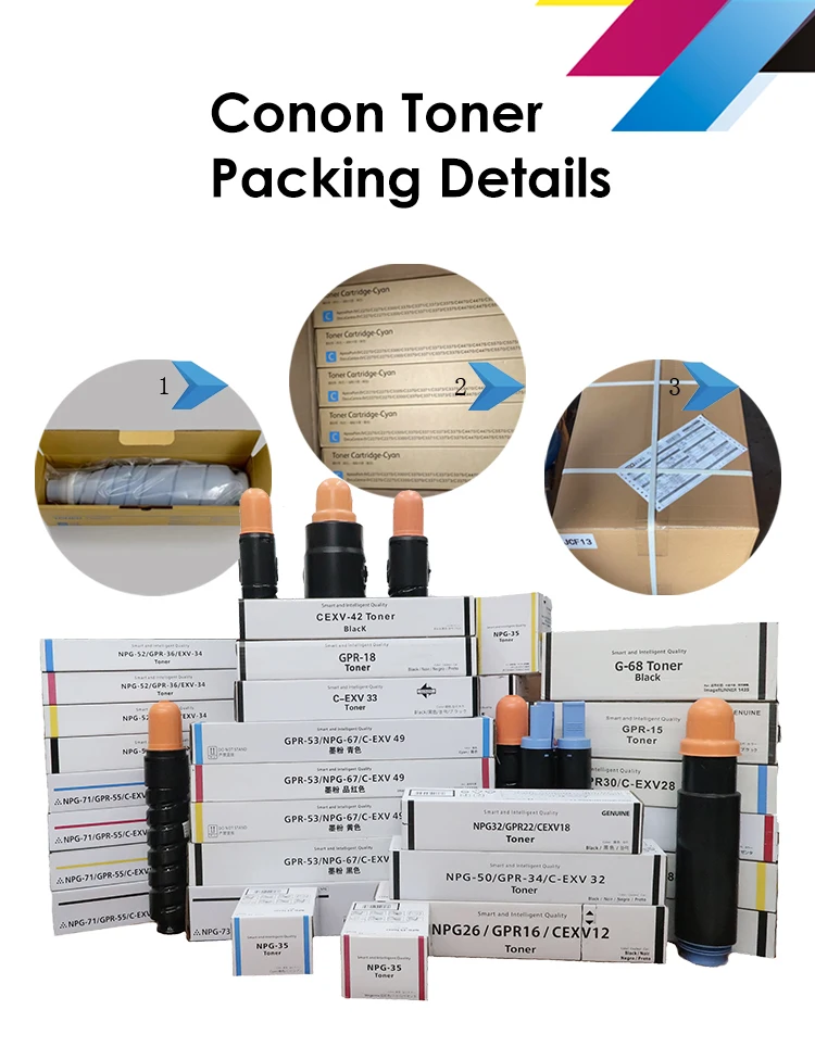 For Canon Compatible Toner Cartridges Jane Color Cartouche for G68 ...