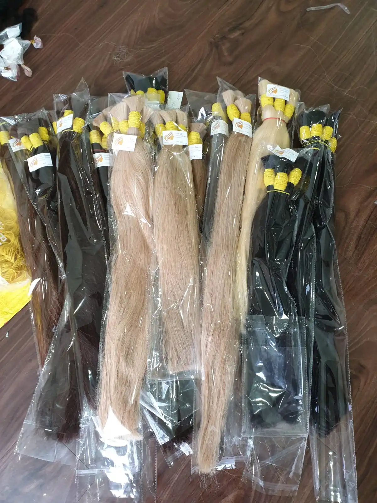 Cheap 100kg Baby Bulk Hair Extension Raw Vietnam Natural Hair Vendor ...