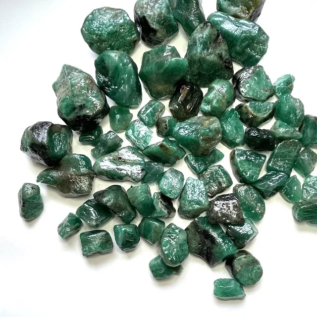 Natural Emerald Rough Gemstone 1-30 Gram Size Big Emerald Rough For ...