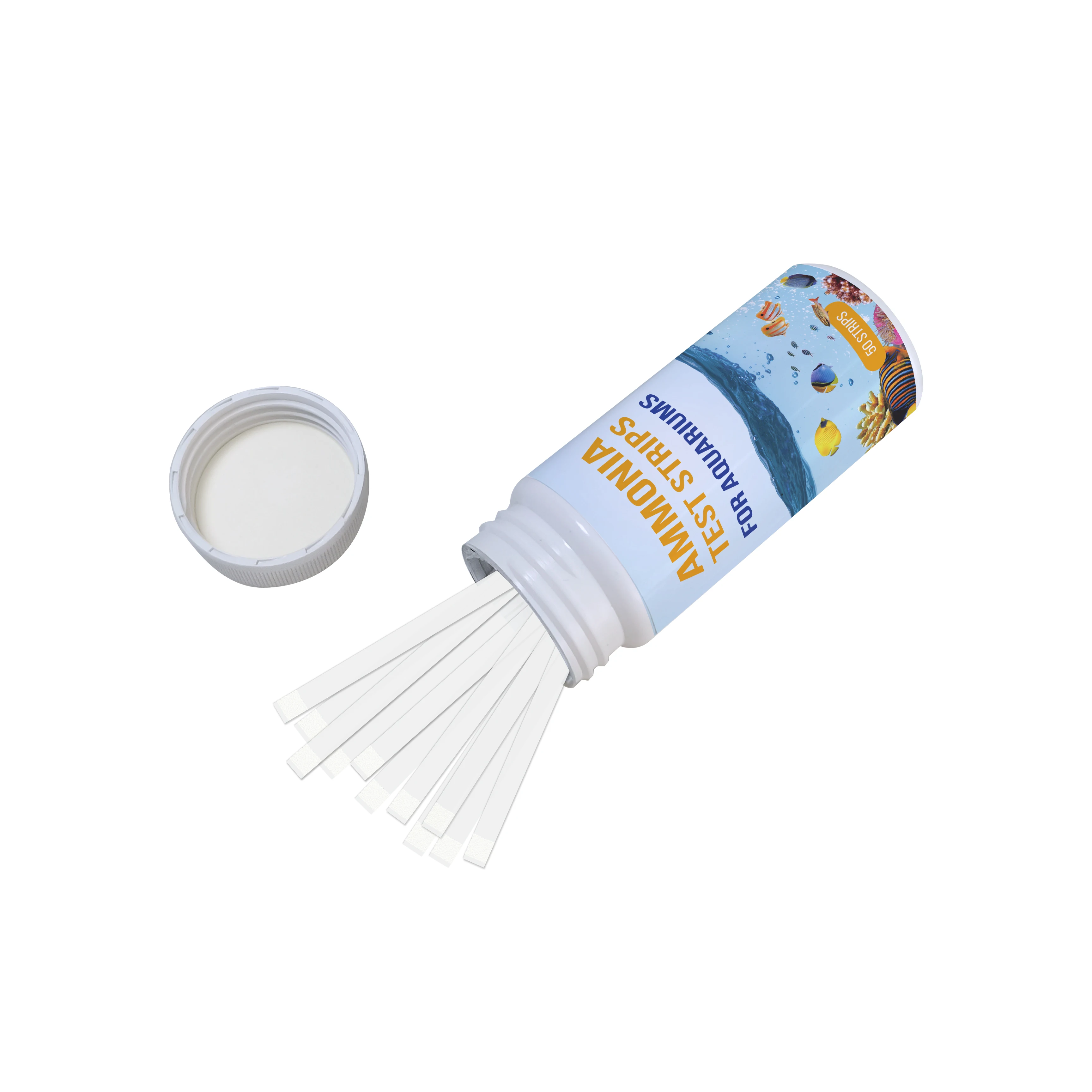 Merydi Ammonia Nitrogen test Strips for Aquarium or Fish Pond test ...