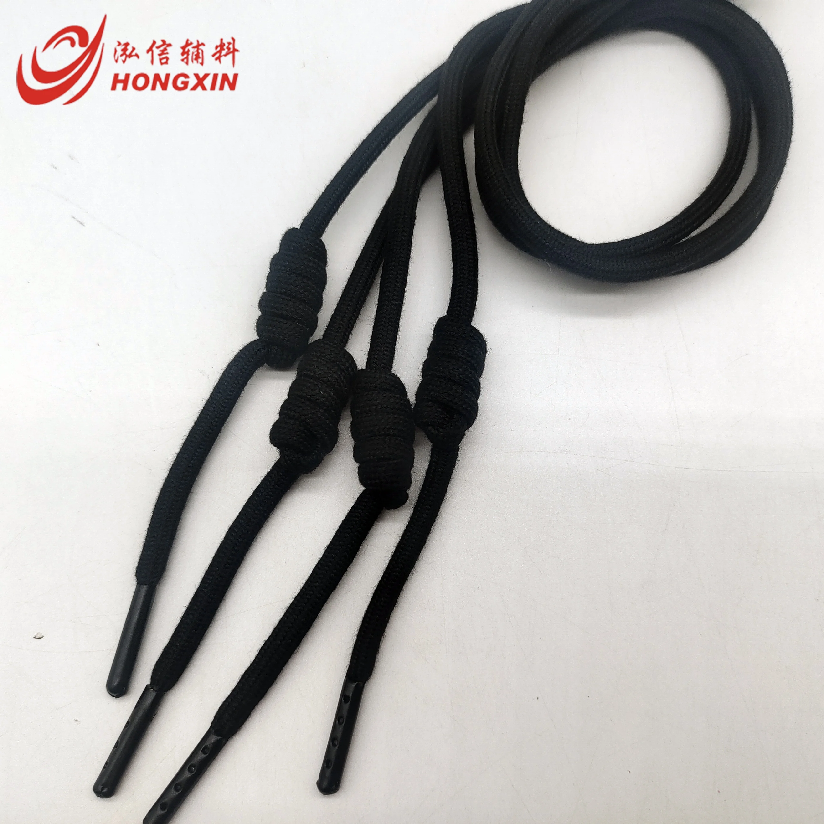 Wholesale Round Polyester Drawcord with Silicone Dipped End