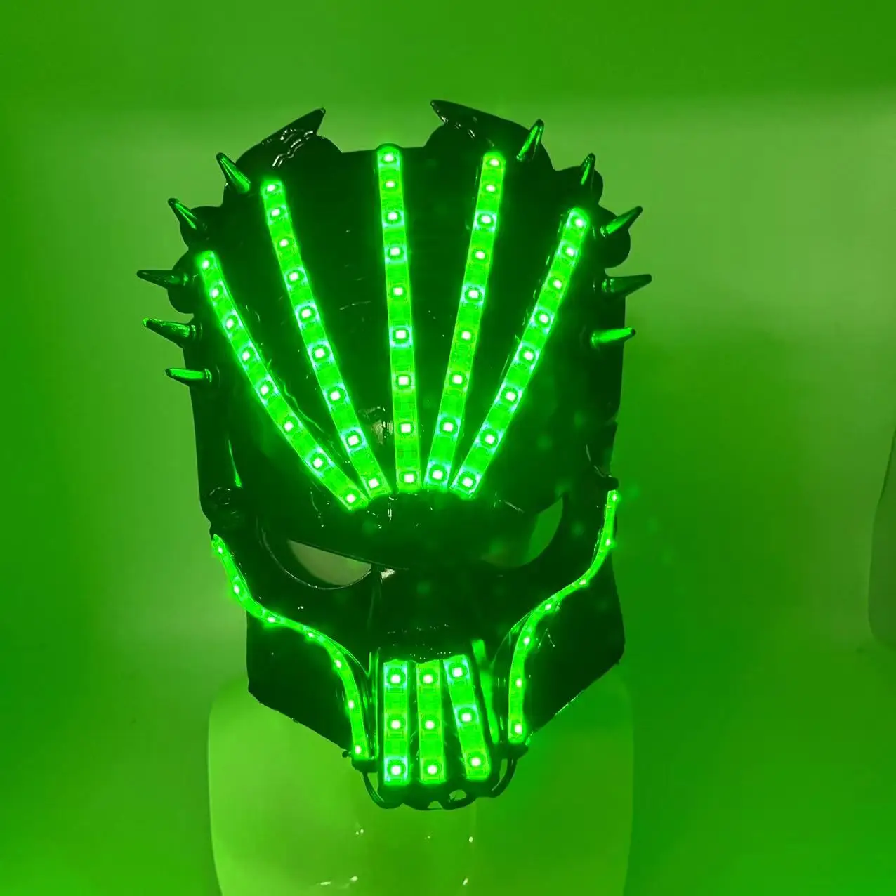 Intruder Mask Led Custom Handmade Raveneon Predator Horror Mask Livet ...