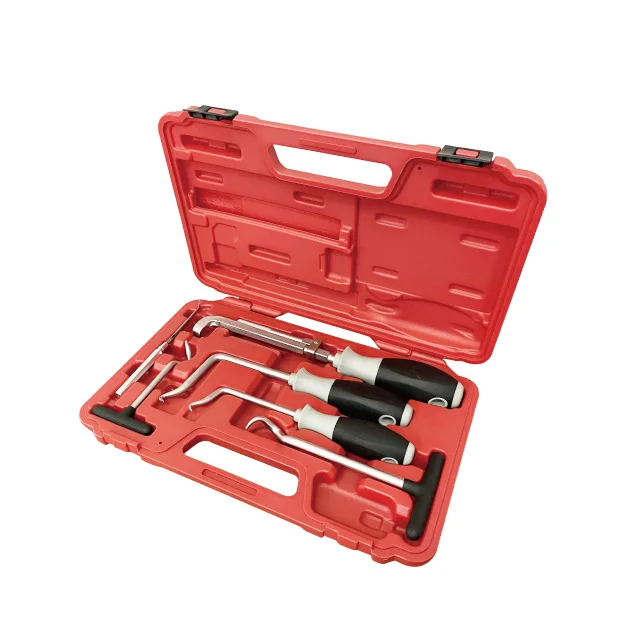 Seal O-Ring Puller Remover & Soft Hose Pick Hook Set w Angle & T Handle ...