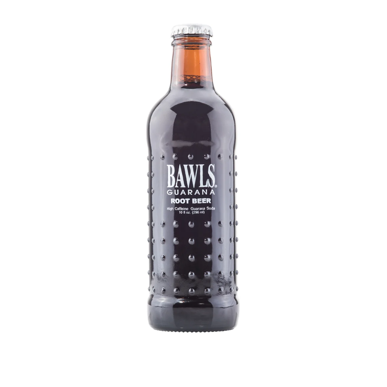 Bawls Guarana Root Beer Caffeinated Soda Energy Drink Glass Bottle 10 ...