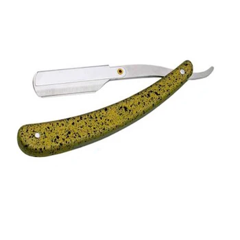 Straight Plastic Handle Foldable Sharp Blade Razor Stick For Men Women ...