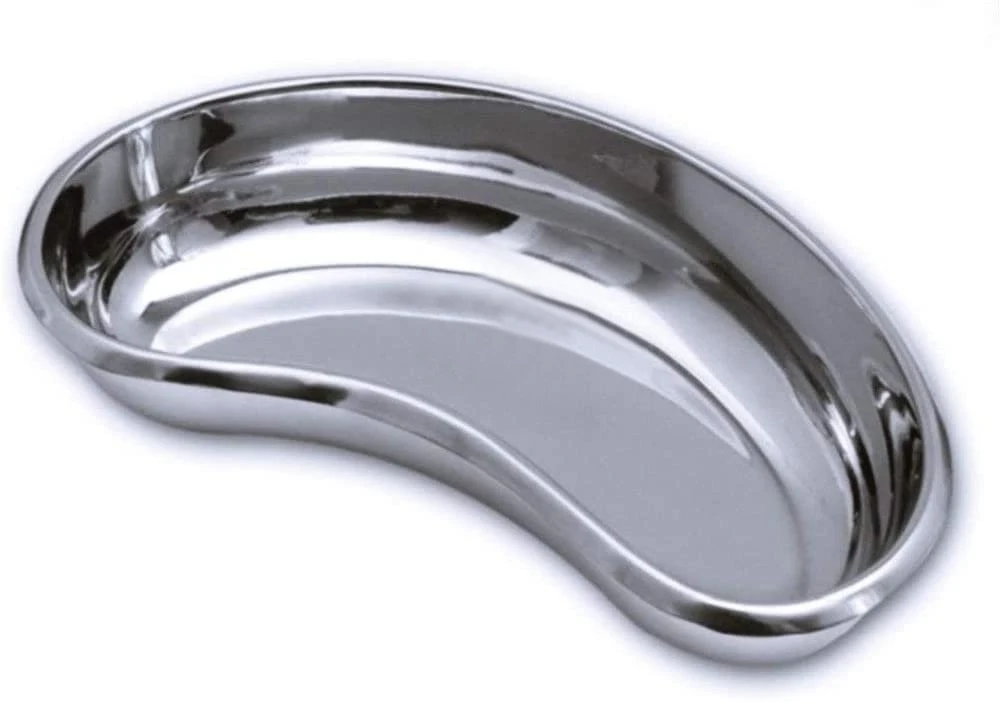Stainless Steel Kidney Tray 6" Emesis Basin 12 Oz. Kidney Shaped Emesis ...