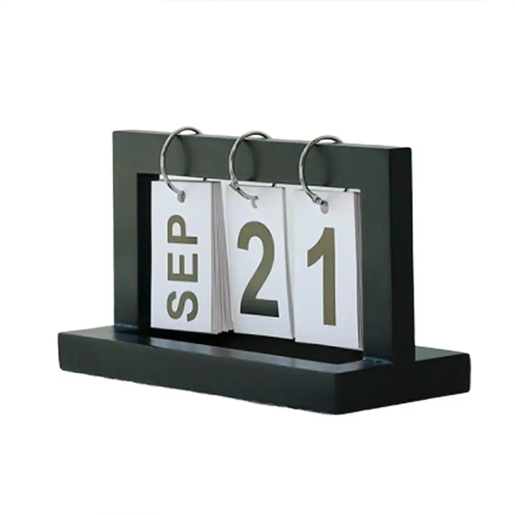 Calendars & Planners 2021 desk calendar with wood stand Paper & Party ...