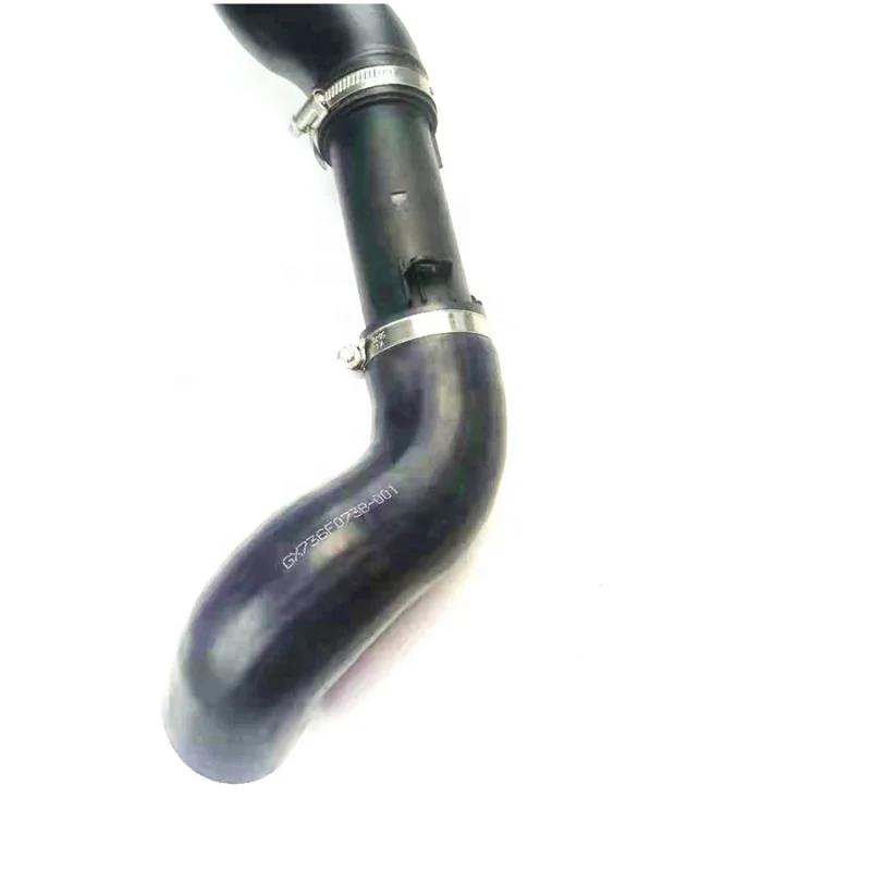 捷豹中冷器软管至节气门体的涡轮增压器中冷器管T2H6775 XE压力软管| Alibaba.com