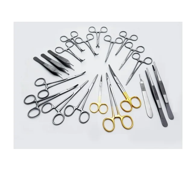 Small Surgery Suture Set Veterinary Surgery Kit 65 Pcs - Buy German ...