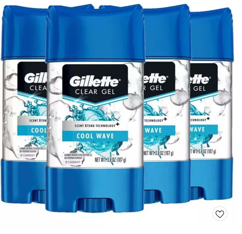 Original Gillette Antiperspirant Deodorant For Men/gillette Clear Gel ...