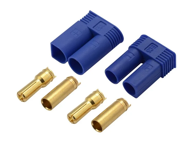 High Current 24k Gold Plated EC5/EC6 RC Connector Plug for PCB ...