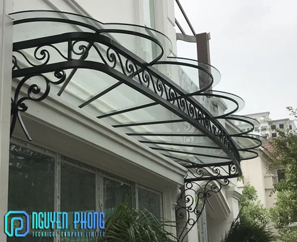 Various High-end Designs For Wrought Iron And Laser Cutting Canopy ...
