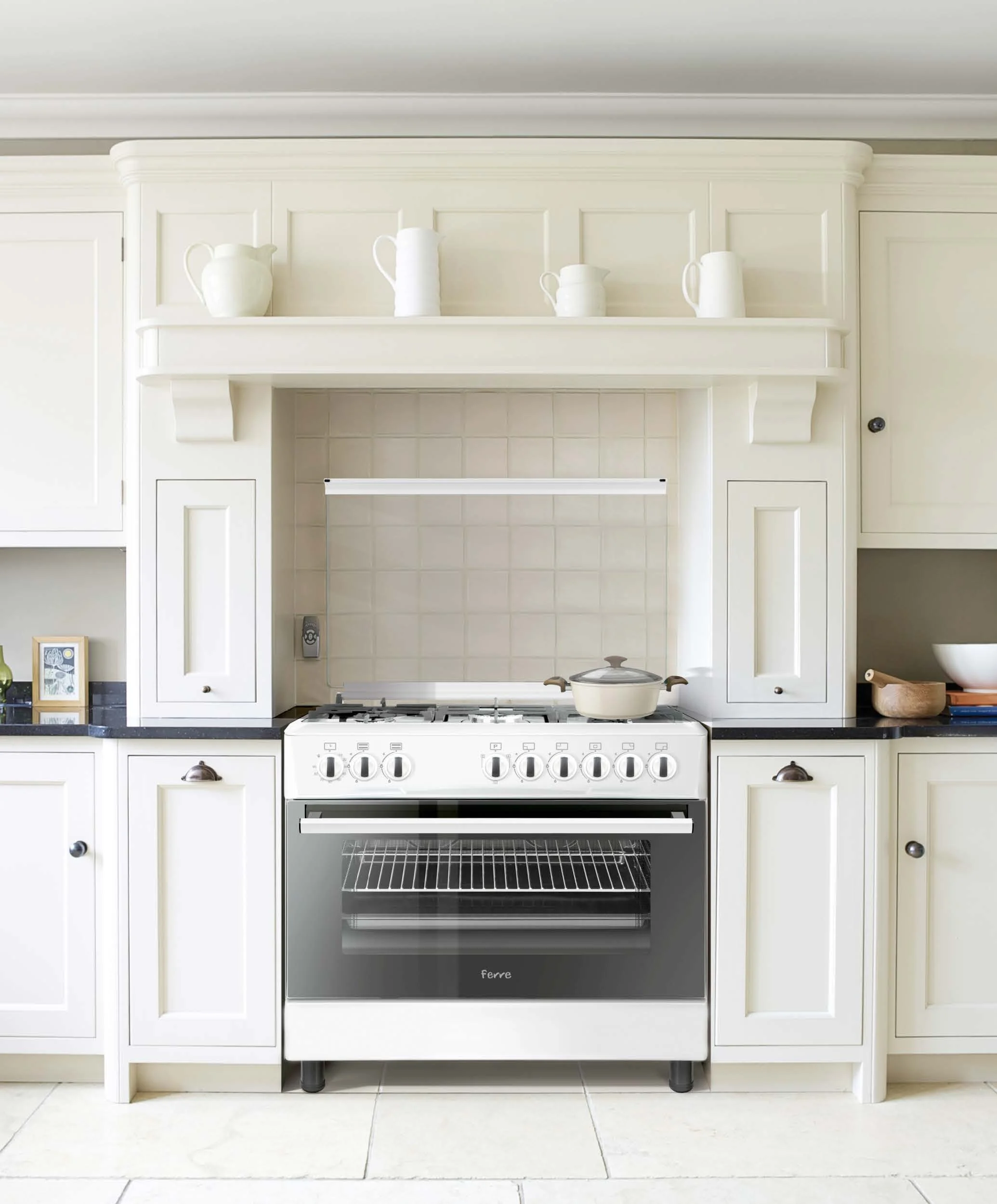 International Popular Free Standing Cooker-oven 60x60 Cm With Full ...