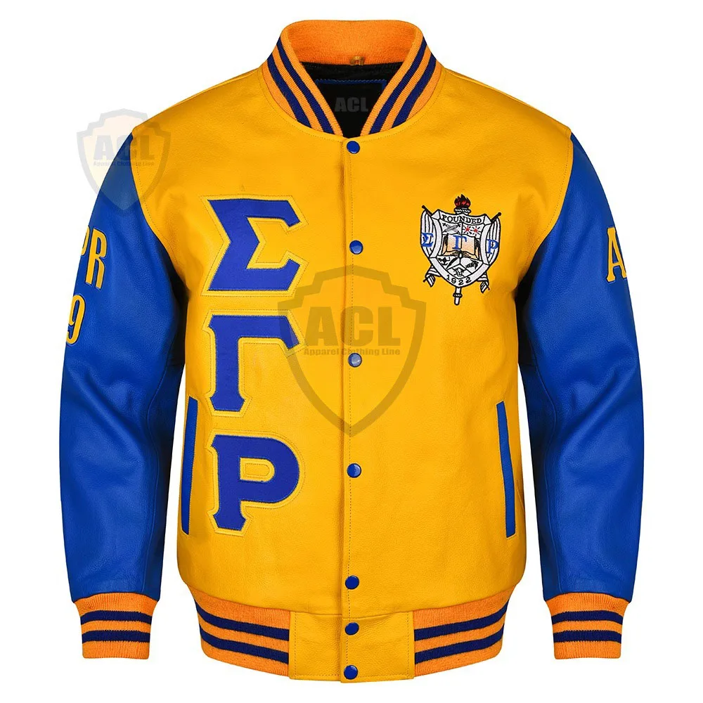 Custom Greek Letterman Jackets for Fraternity or Sorority
